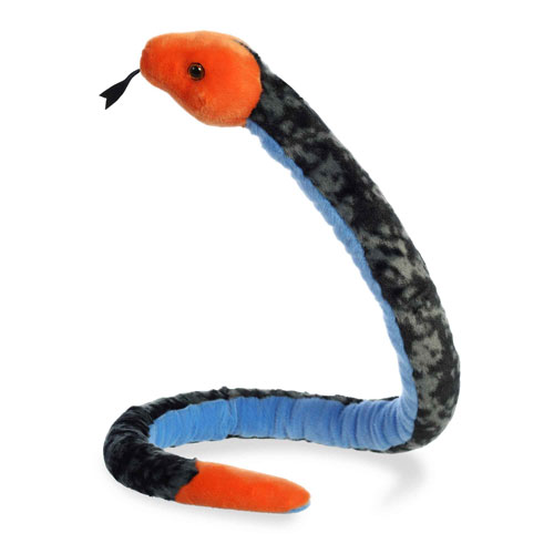 Aurora World Plush - Snake - BLUE MALAYAN CORAL SNAKE (50 inch ...