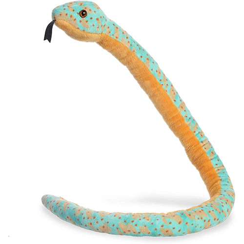 Aurora World Plush - MINT SPECKLED SNAKE (50 inch): BBToyStore.com ...