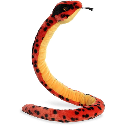 Aurora World Plush - RED VIPER SNAKE (50 inch): BBToyStore.com - Toys ...