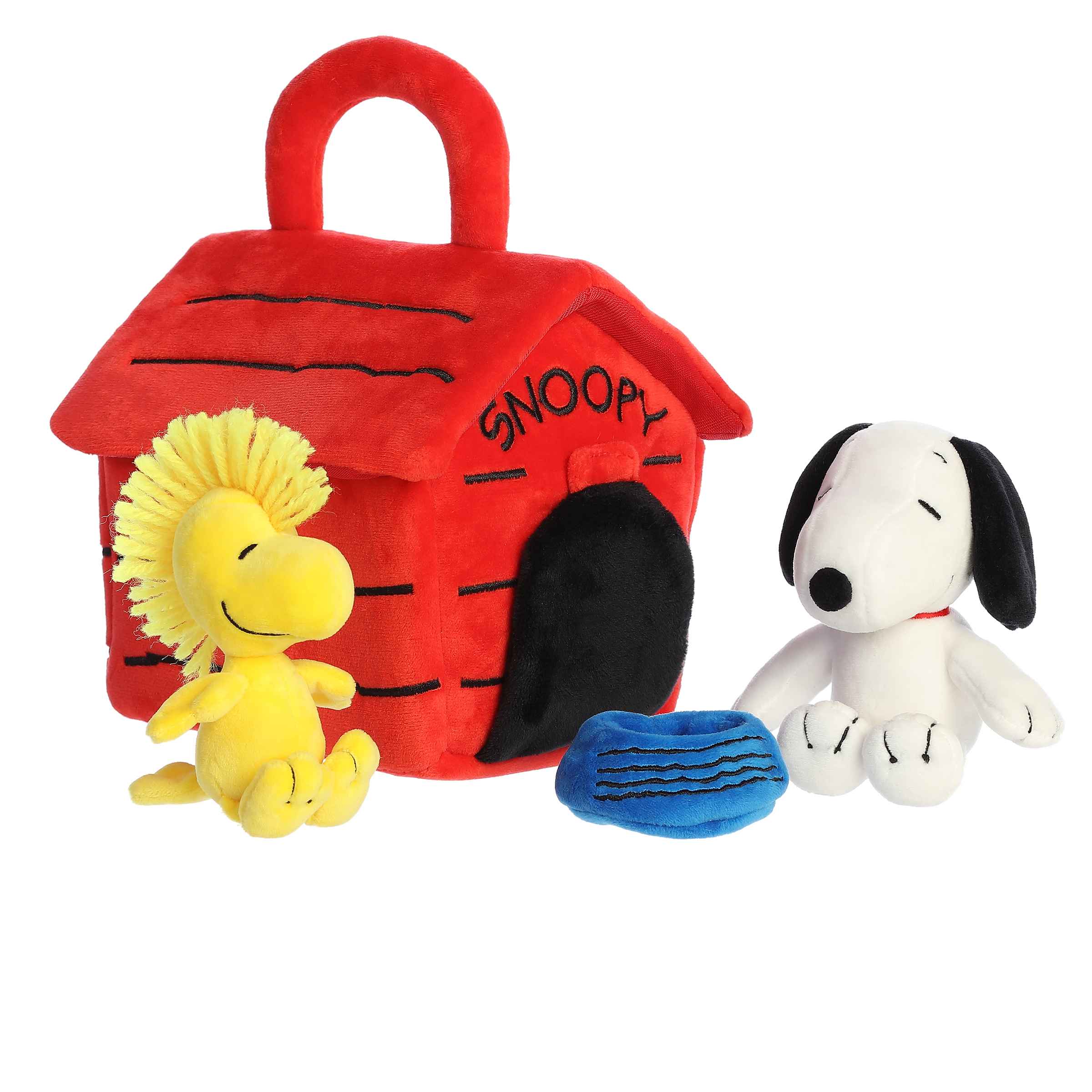 Aurora World Plush - Peanuts - SNOOPY'S DOG HOUSE Playset (8 inch) (Pre ...