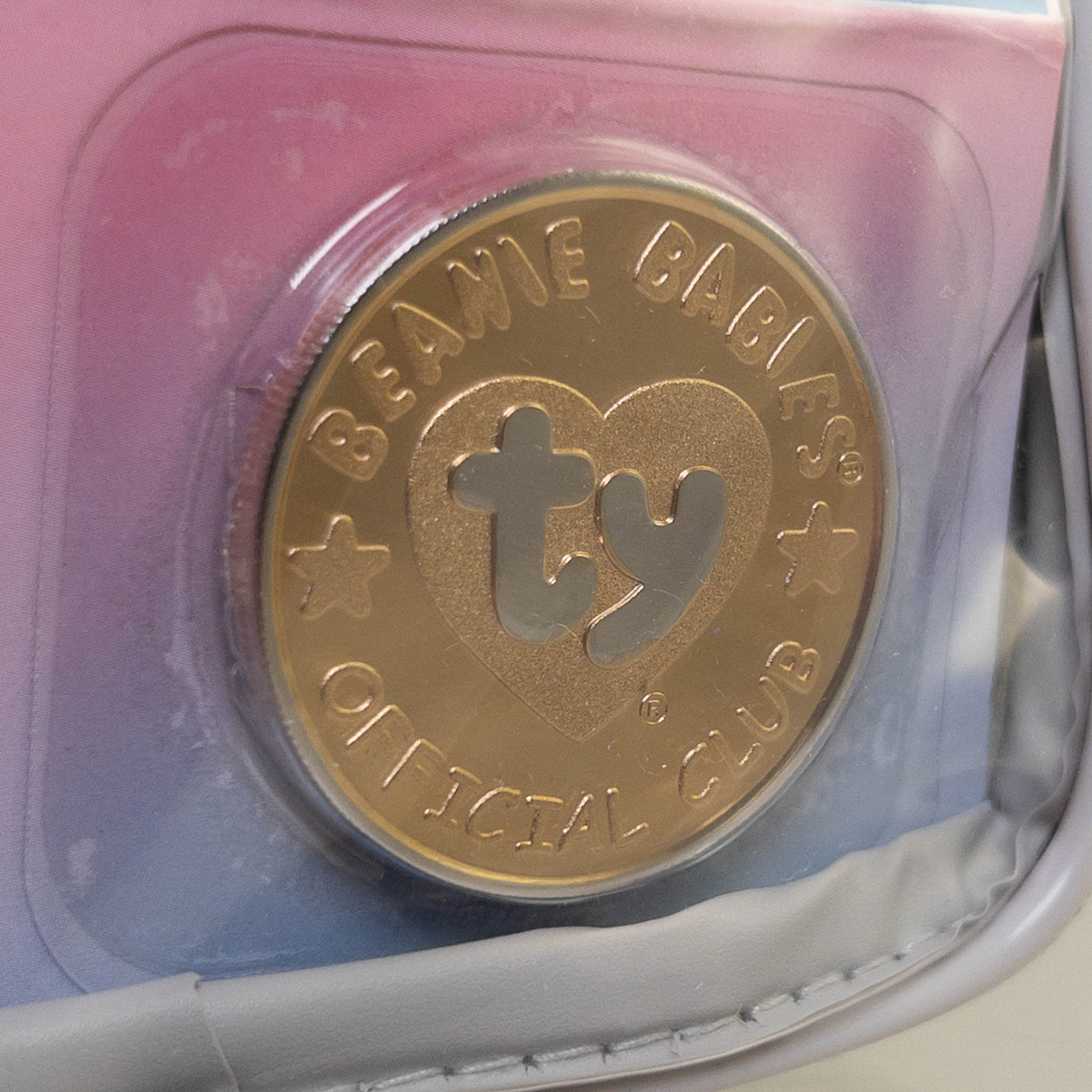 TY Beanie Baby - CLUBBY 2 the Bear (w/ Complete Platinum Set & RARE ...