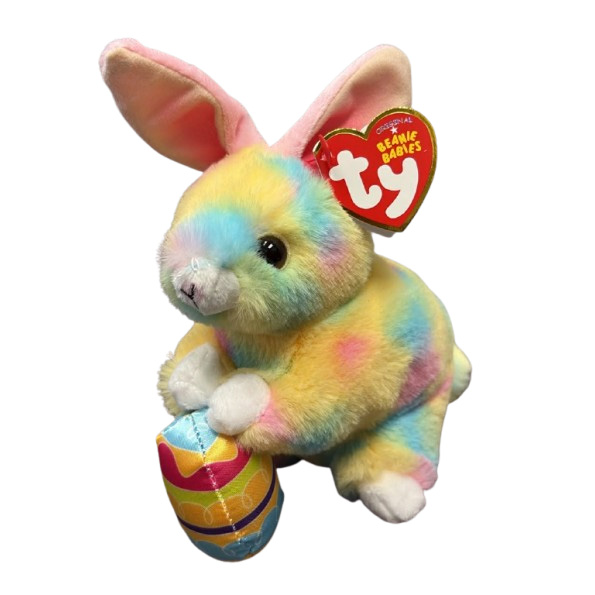 TY Beanie Baby - SPROUT the Rainbow Bunny (Regular Size - 6 inch ...