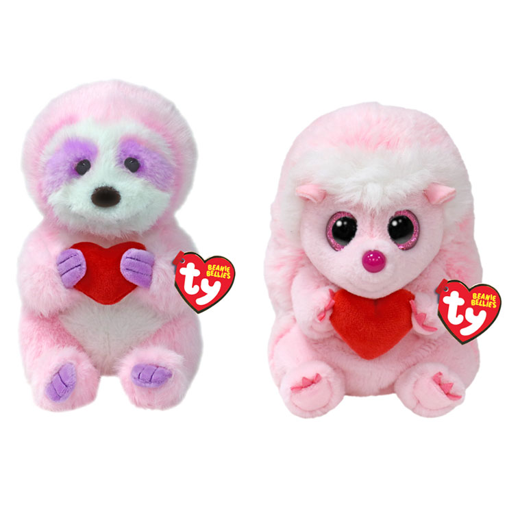 TY Beanie Babies (Bellies) - SET OF 2 Valentine's Day 2025 Releases ...