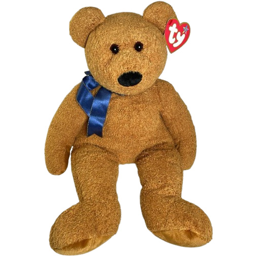 TY Beanie Buddy - FUZZ the Teddy Bear (Large - 20 inch): BBToyStore.com ...