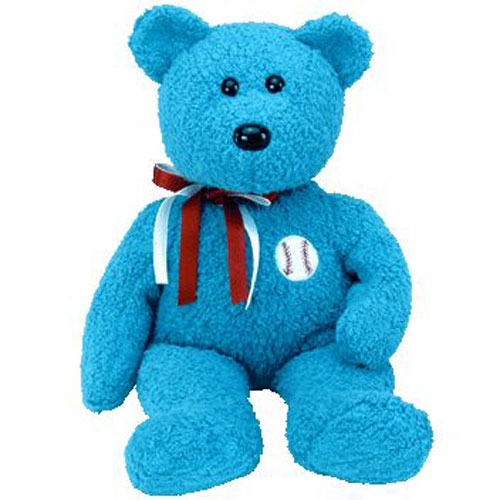 TY Beanie Buddy - ADDISON the Baseball Bear (14 inch): BBToyStore.com ...