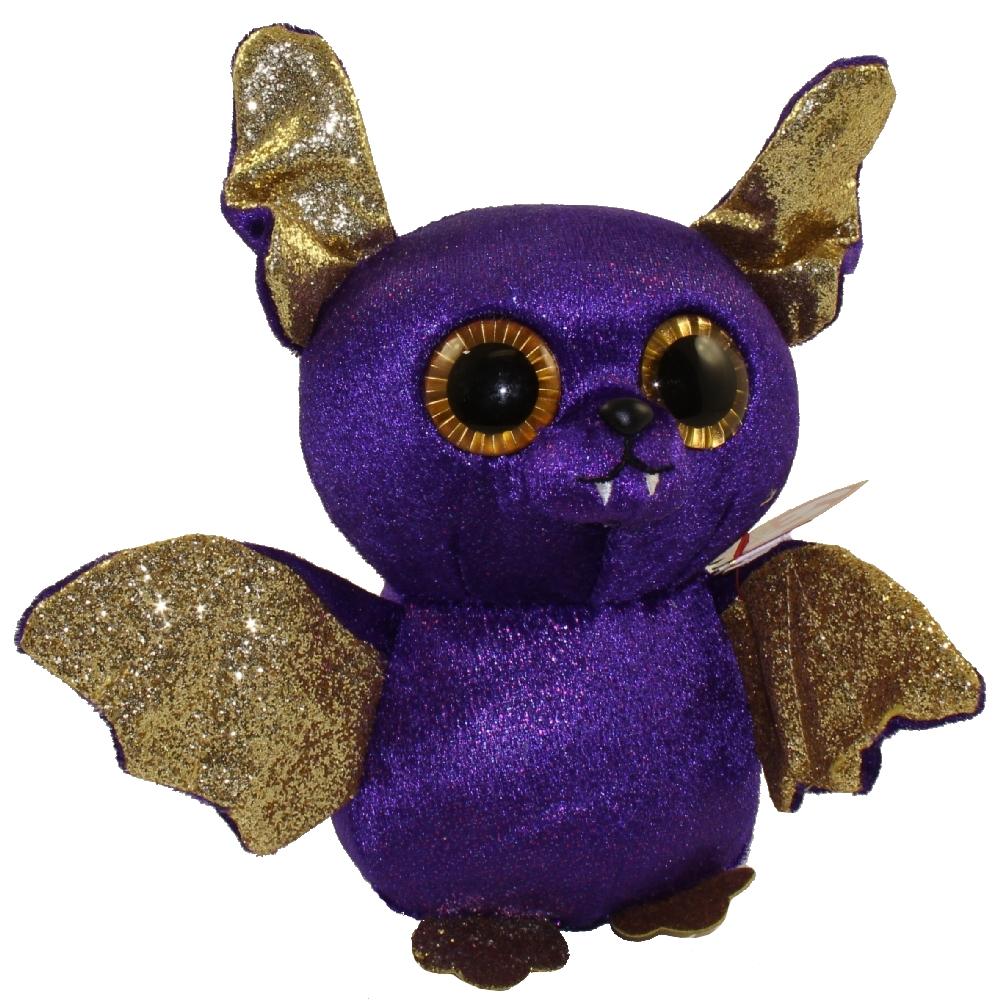 Ty Beanie Boos Count The Purple Bat Regular Size 6 Inch