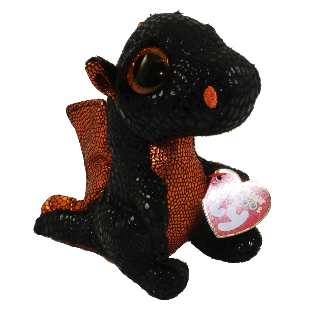TY Beanie Boos - MERLIN the Dragon (Glitter Eyes)(Regular Size - 6 inch ...