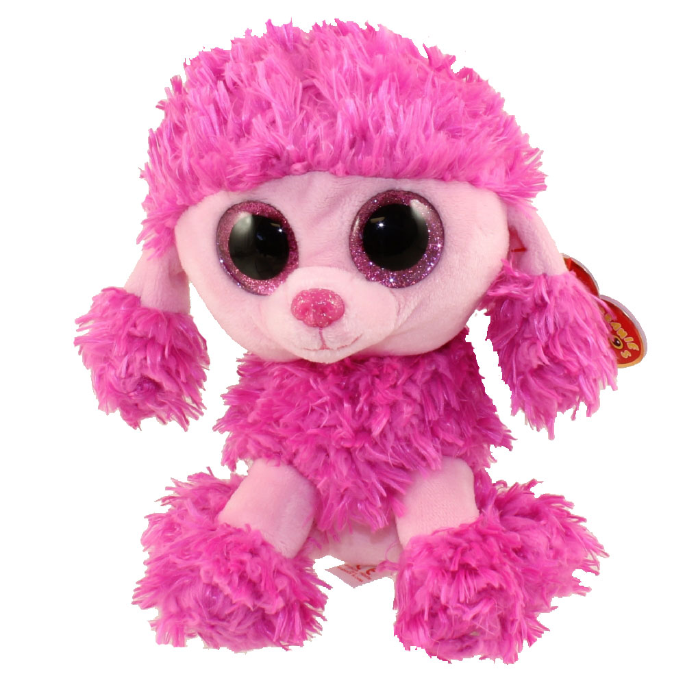 TY Beanie Boos - PATSY the Poodle (Glitter Eyes) (Regular Size - 6 inch ...