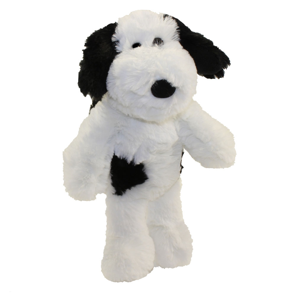 TY Attic Treasures - MUGGY the Black & White Dog (Regular Size - 8 inch ...