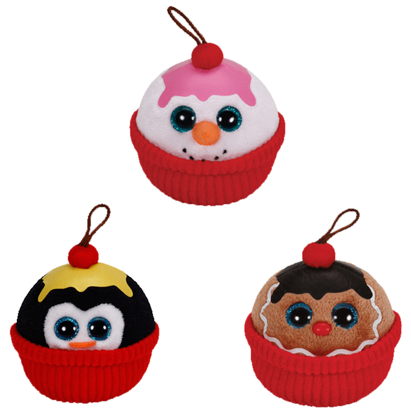 TY Holiday Baby Beanies - 2014 Complete set of 3 (Gelato, Flakes & Coco ...