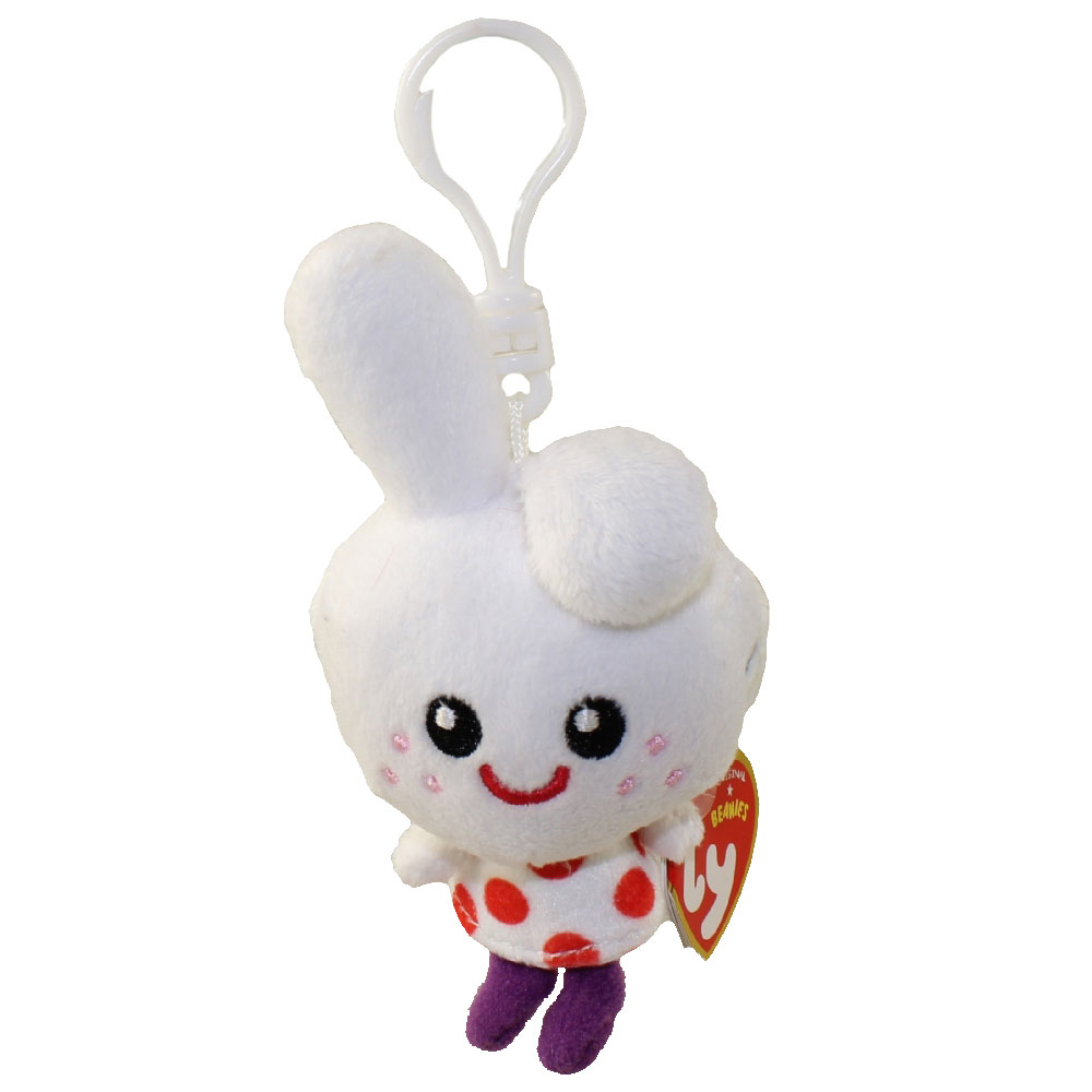 TY Beanie Baby - HONEY the Funny Bunny (Plastic Key Clip - Moshi ...