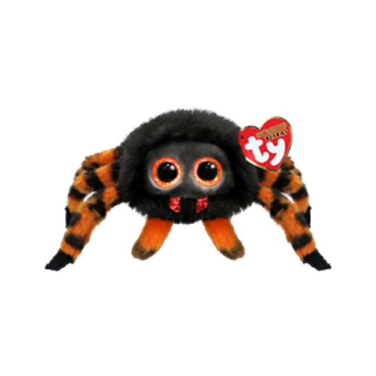 TY Puffies (Beanie Balls) Plush - CHARLOTTE the Halloween Spider (3 ...
