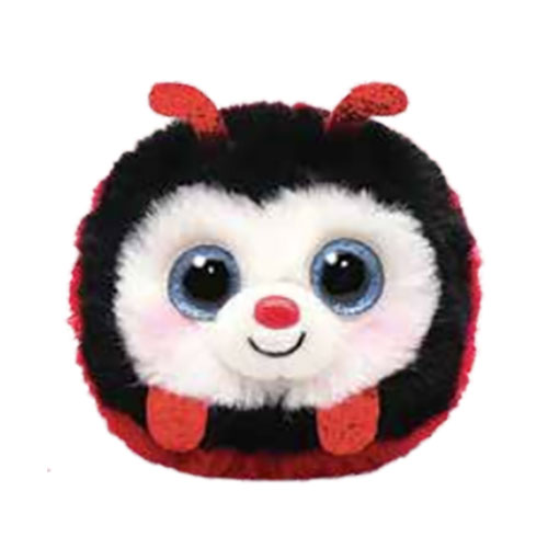 TY Puffies (Beanie Balls) Plush - IZZY the Ladybug (3 inch): BBToyStore ...