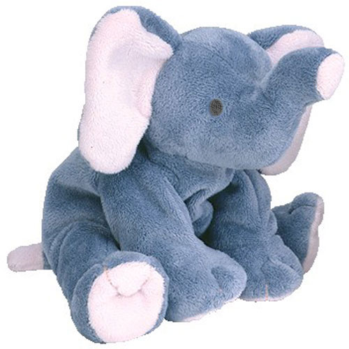 TY Pluffies - WINKS the Elephant (Soft Eyes Version) (8 inch ...