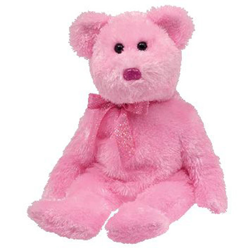 TY Pinkys - DAZZLER the Pink Bear (8.5 inch): BBToyStore.com - Toys ...