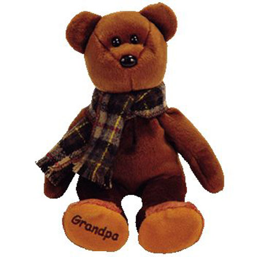 TY Beanie Baby - GRAMPS the Grandfather Bear (Internet Exclusive) (9 ...
