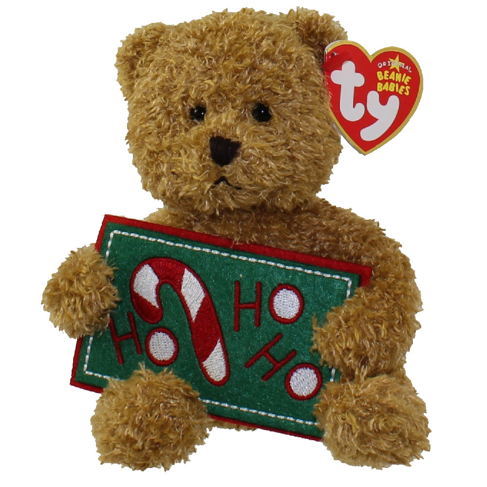 TY Beanie Baby - HO HO HO the Bear (Greetings Collection) (5.5 inch ...