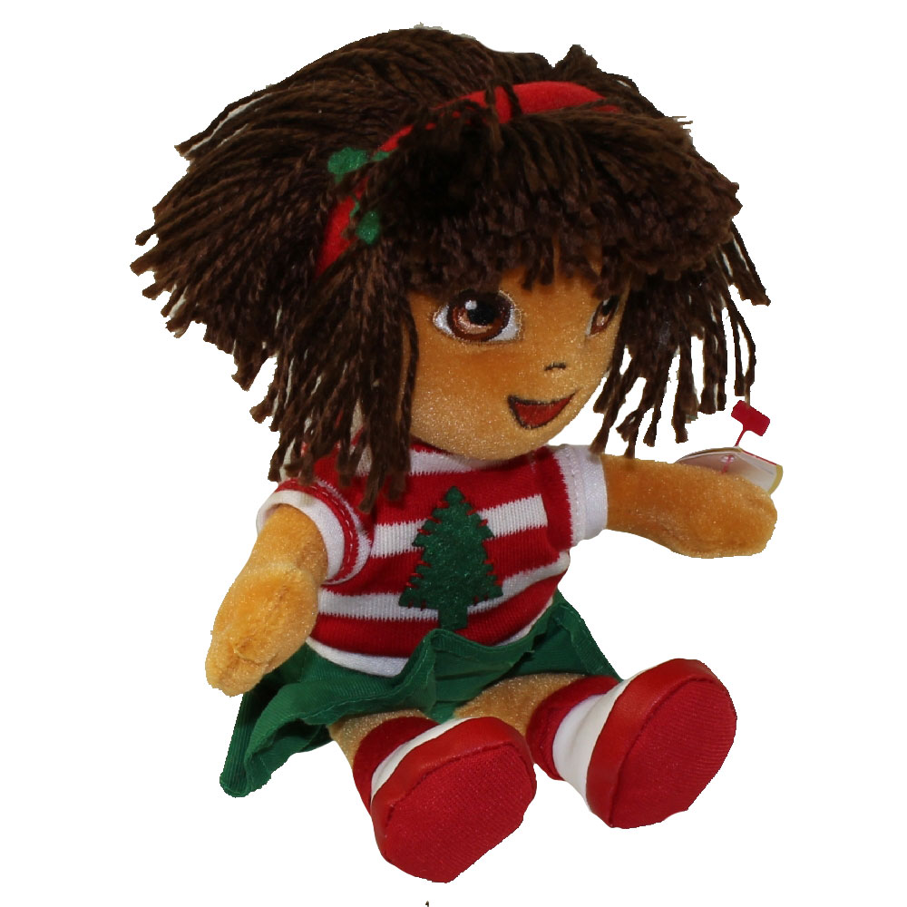 TY Beanie Baby - DORA the Explorer (Holiday Version) (7.5 inch ...