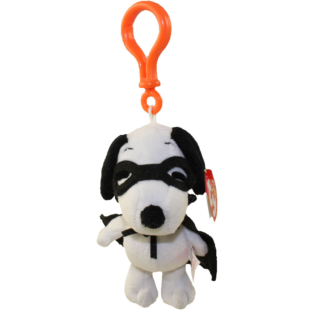 TY Beanie Baby - SNOOPY the VAMPIRE Dog ( Peanuts - Plastic Key Clip ...