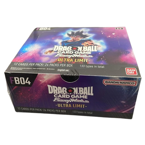 Bandai Dragon Ball Super Trading Cards - Fusion World Ultra Limit FB04 - BOX [24 Packs ...