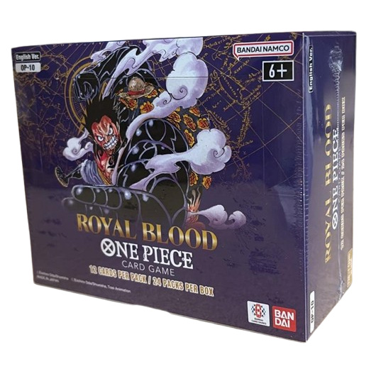 Bandai One Piece Trading Cards - Royal Blood OP-10 - BOOSTER BOX [24 ...
