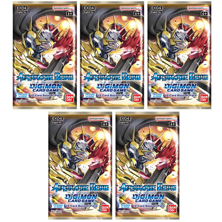 Digimon English Trading Card Game - Alternative Being EX04 - BOOSTER ...