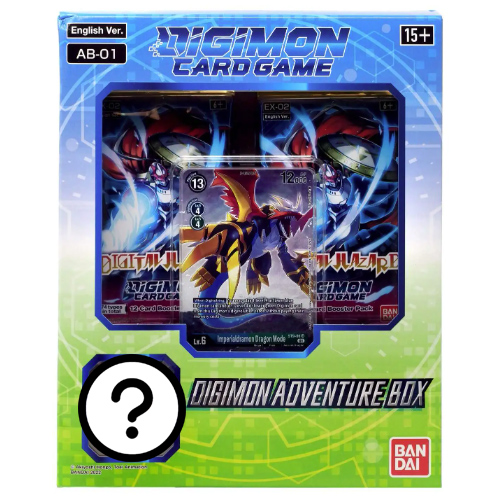 Digimon TCG - AB-01 ADVENTURE BOX (Imperialdramon Dragon Mode Promo, 2 ...