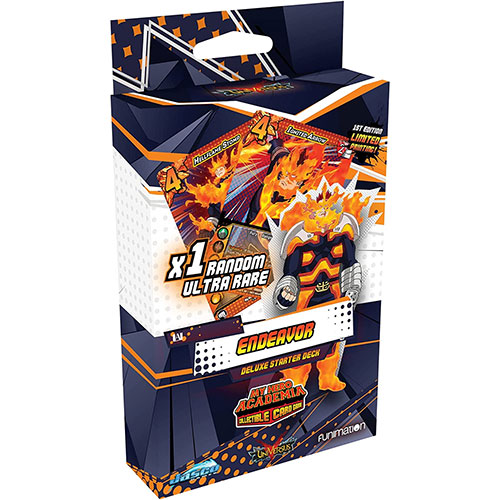 My Hero Academia Collectible Card Game - Deluxe Starter Deck - ENDEAVOR ...