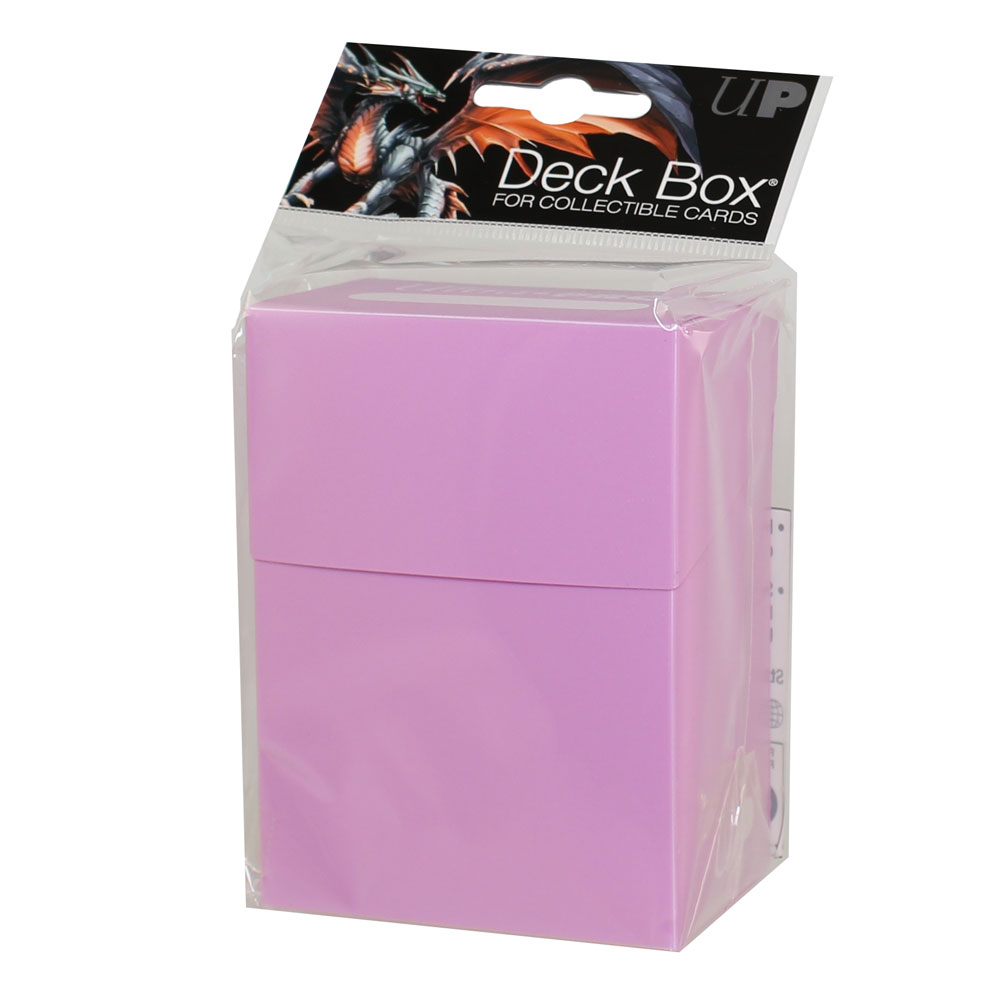 Trading Card Supplies - Ultra Pro DECK BOX - PINK: BBToyStore.com ...