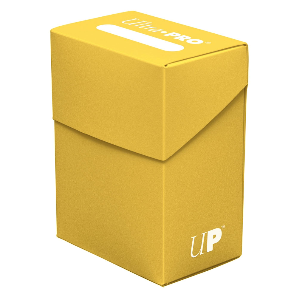 Trading Card Supplies - Ultra Pro DECK BOX - YELLOW: BBToyStore.com ...