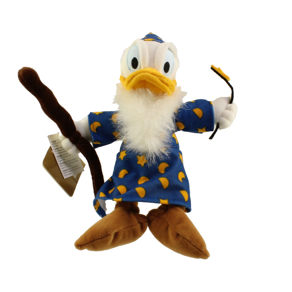 Disney Bean Bag Plush - "Merlin the Wizard" DONALD (Mickey Mouse) (11 ...