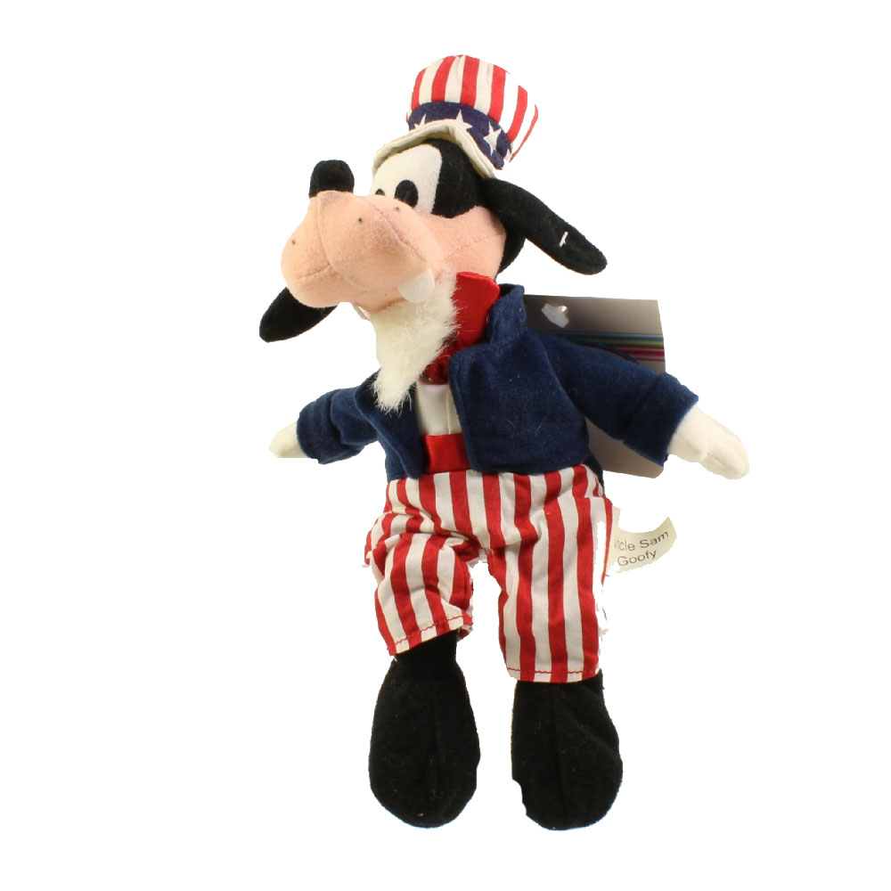 Disney Bean Bag Plush - UNCLE SAM GOOFY (Mickey Mouse) (10 inch ...