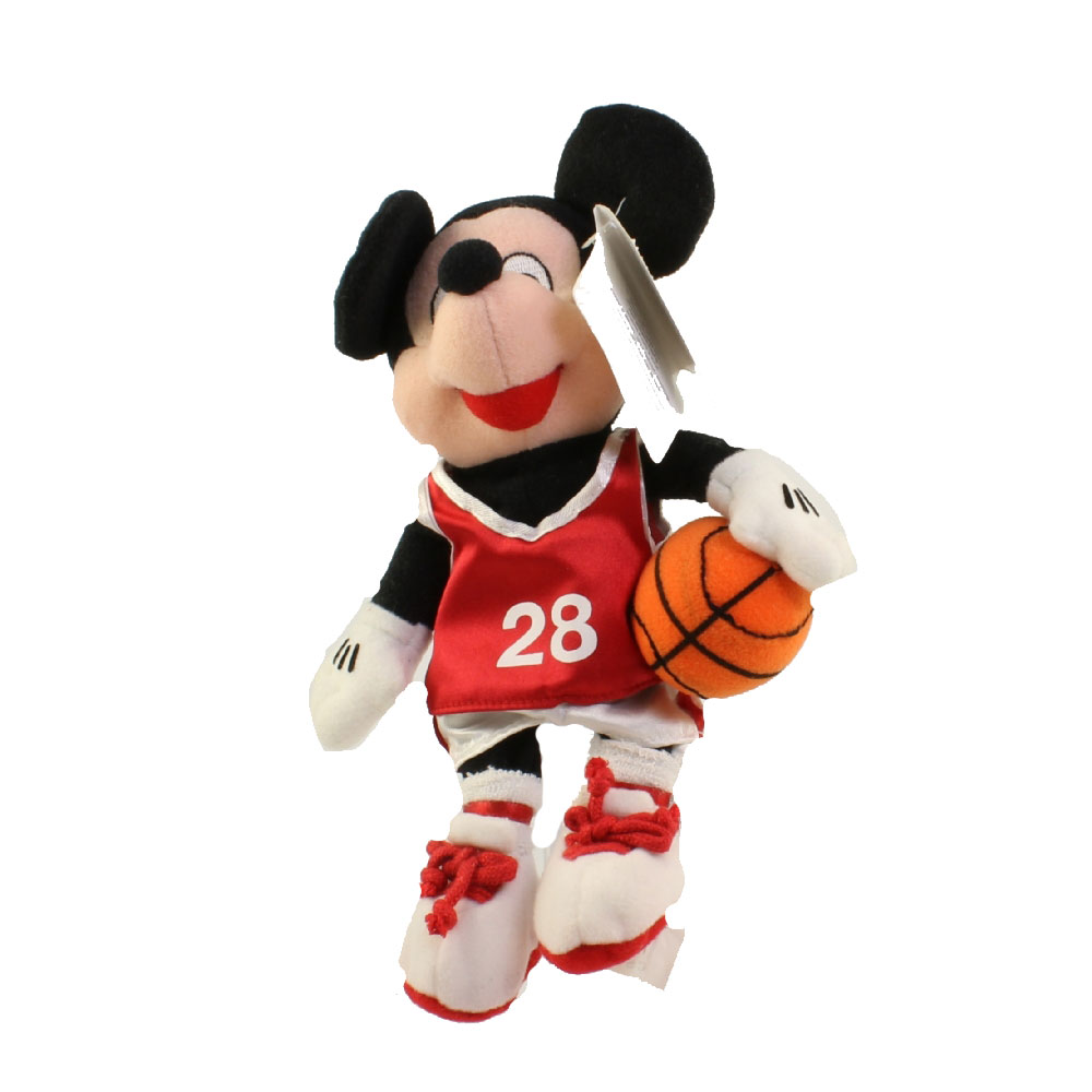 Disney Bean Bag Plush - BASKETBALL MICKEY (Mickey Mouse) (10 inch ...