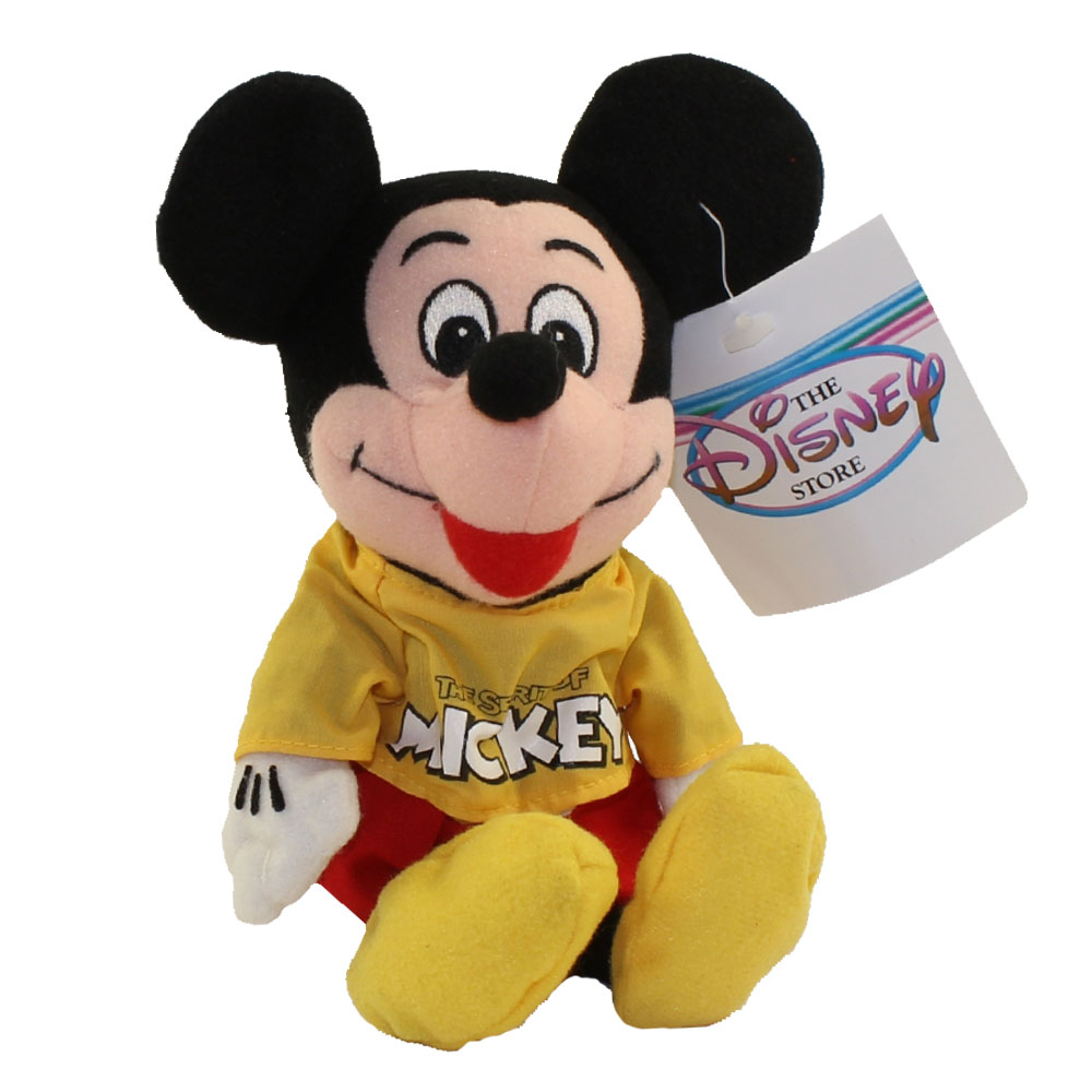 Disney Bean Bag Plush - "The Spirit of Mickey" MICKEY (Mickey Mouse) (9 ...