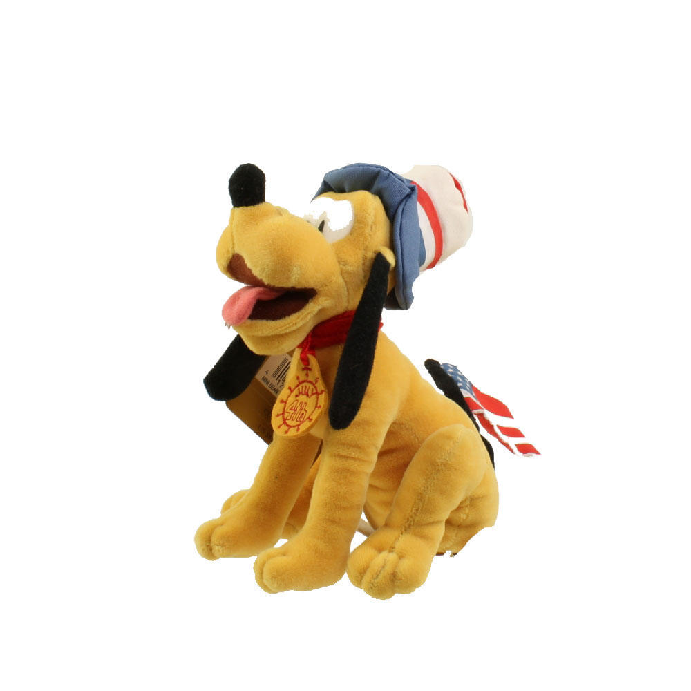 Disney Bean Bag Plush - 4th OF JULY PLUTO (Mickey Mouse) (9 inch ...