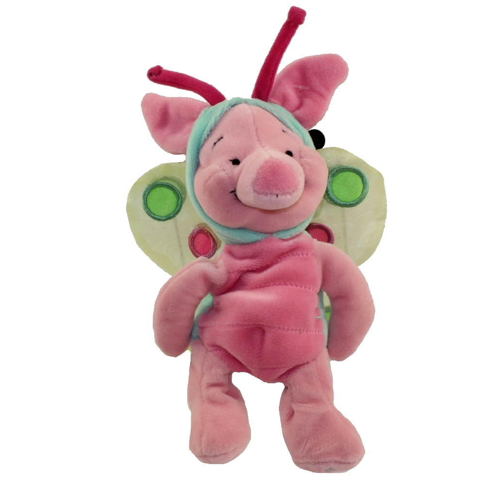 Disney Bean Bag Plush - BUTTERFLY PIGLET (Winnie the Pooh)(8 inch ...