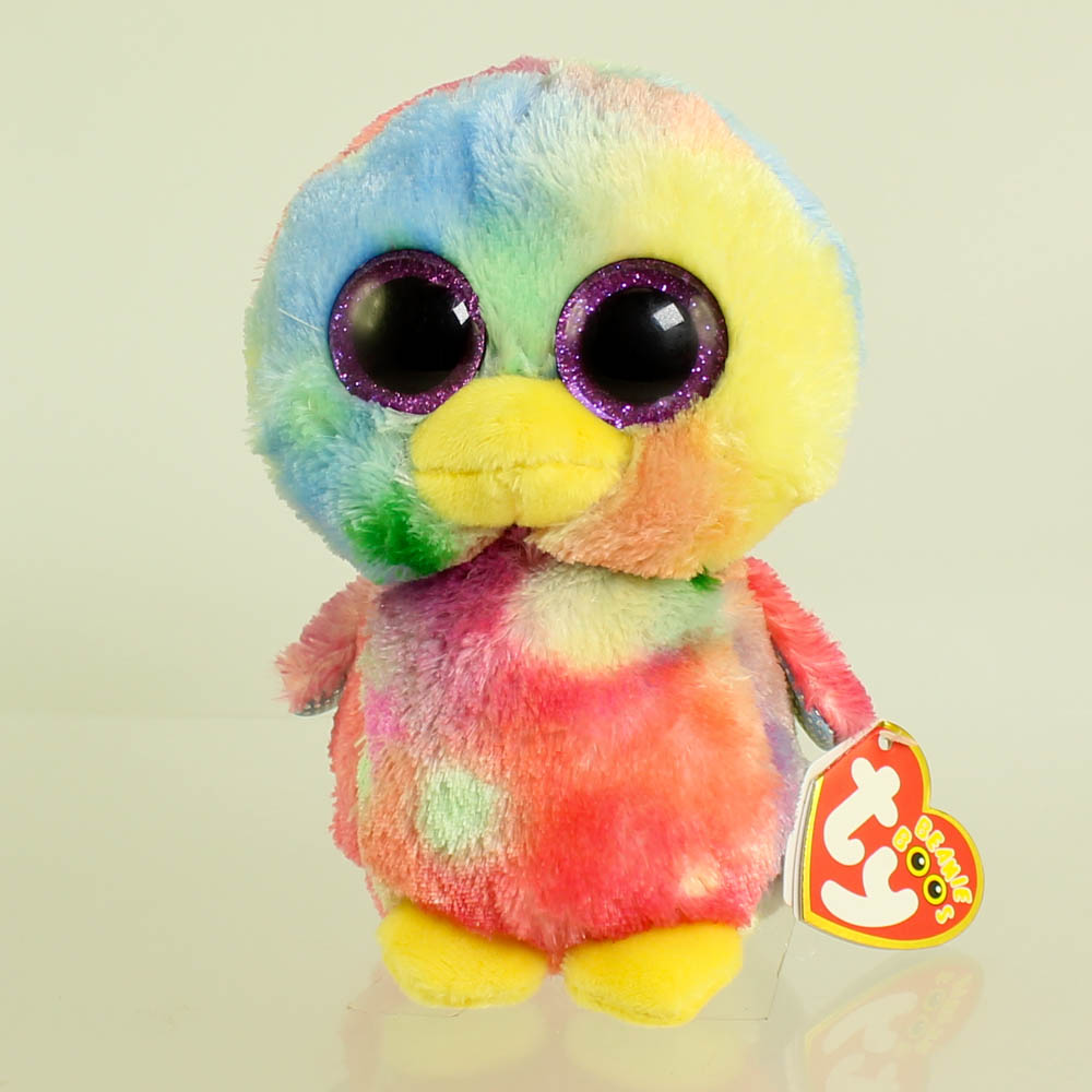 TY Beanie Boos - FEATHERS the Pastel Ty-Dyed Chick (Regular Size - 6 ...