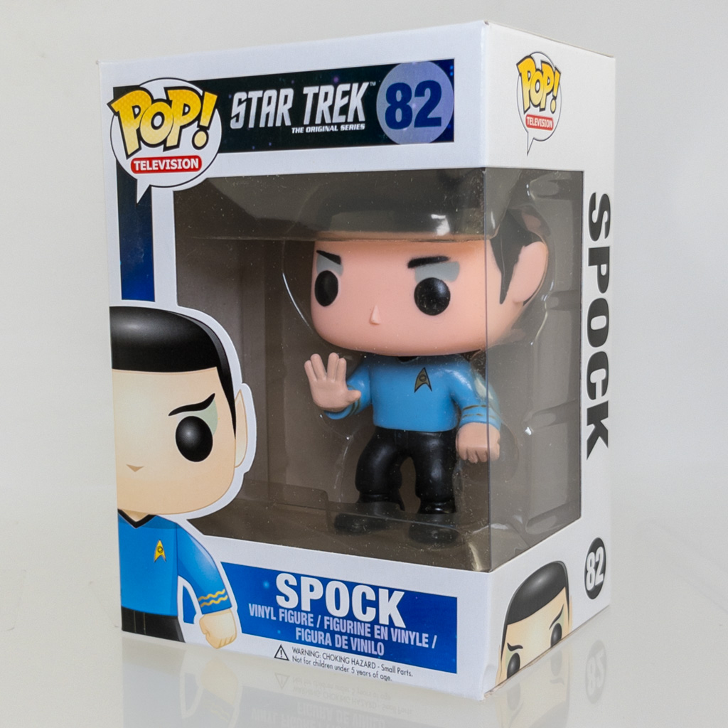 Funko POP! Television - Star Trek Vinyl Figure - SPOCK #82 (4 inch ...