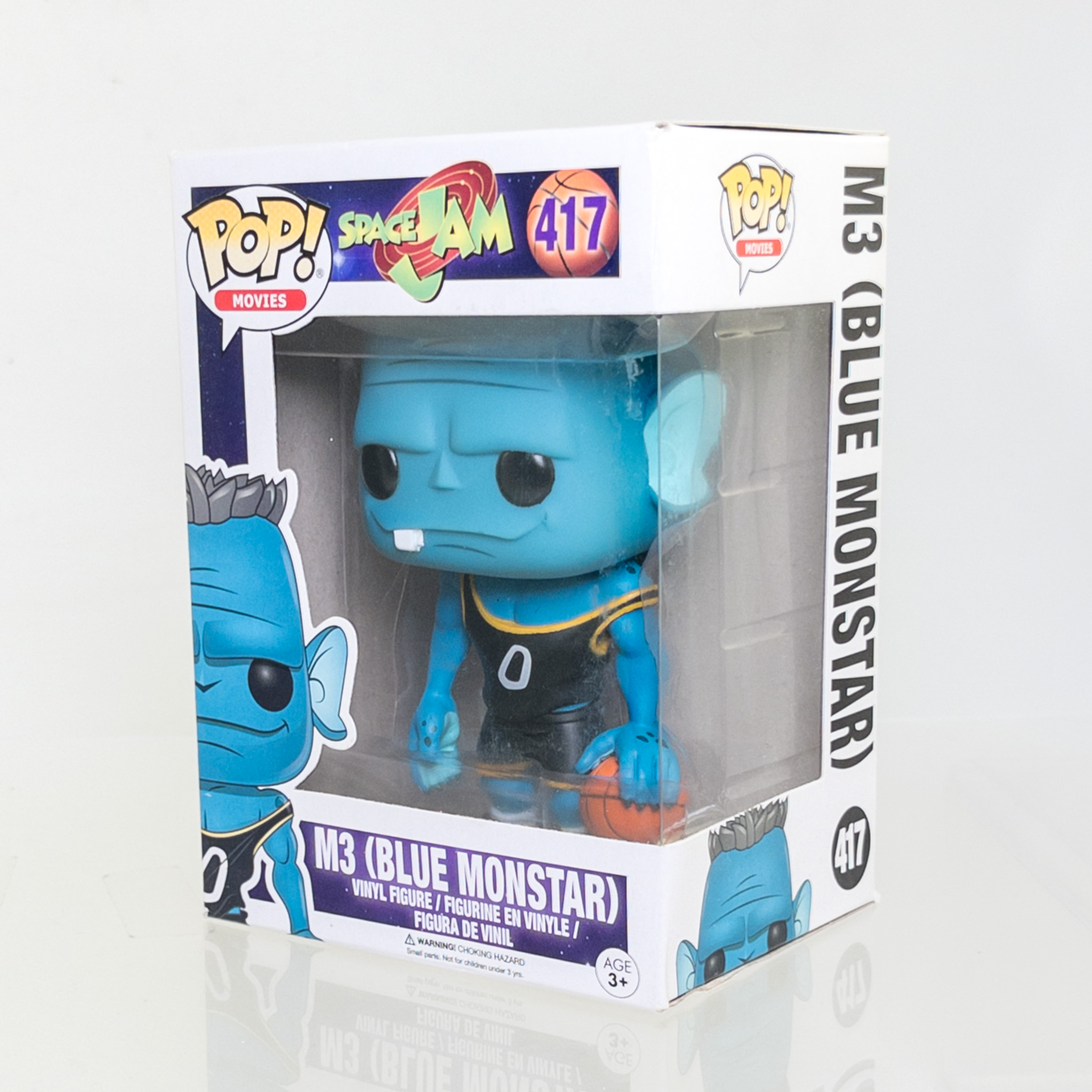 Funko POP! Movies - Space Jam Vinyl Figure - M3 (BLUE MONSTAR) #417 ...