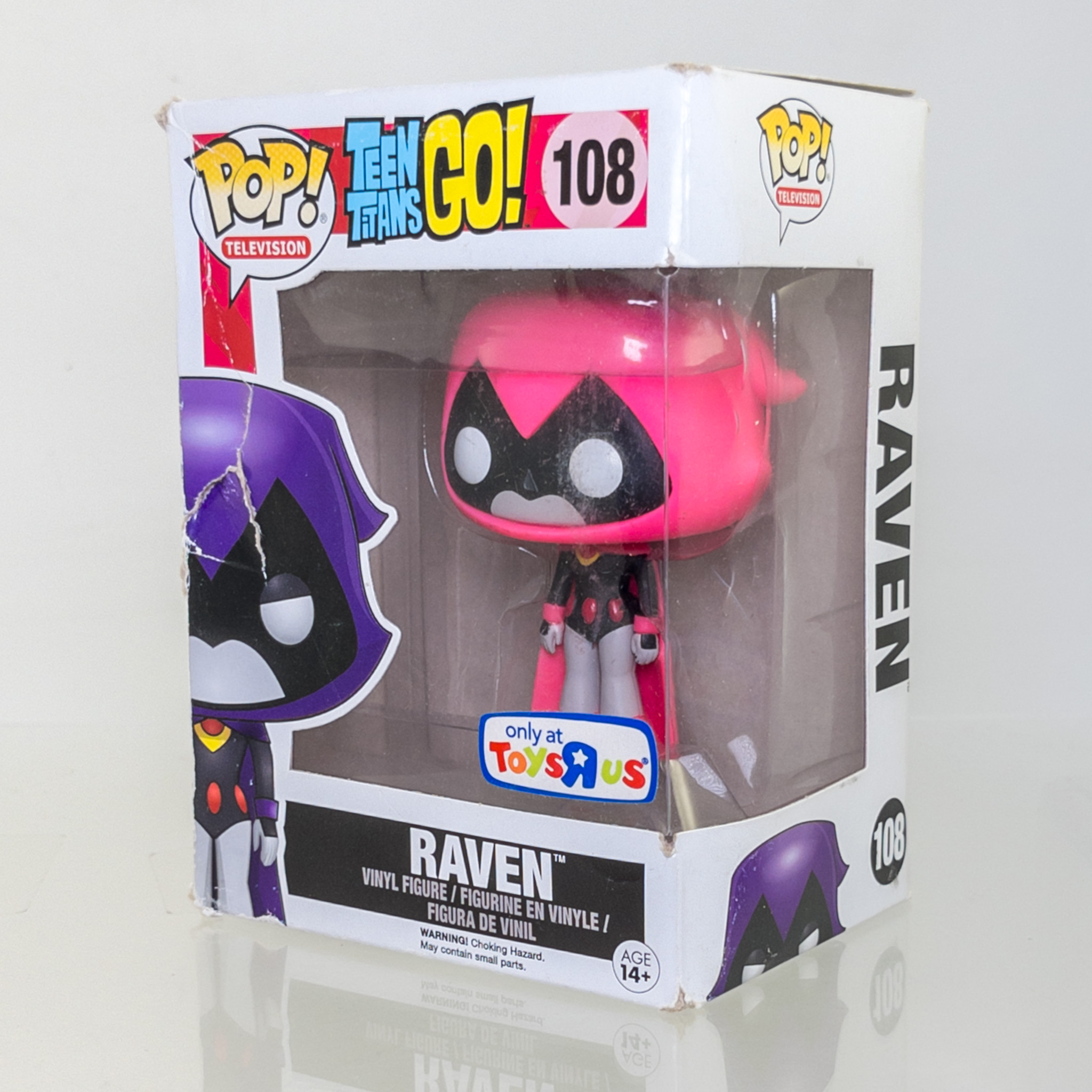 Funko POP! Television - Teen Titans GO! Vinyl Figure - RAVEN (Pink ...