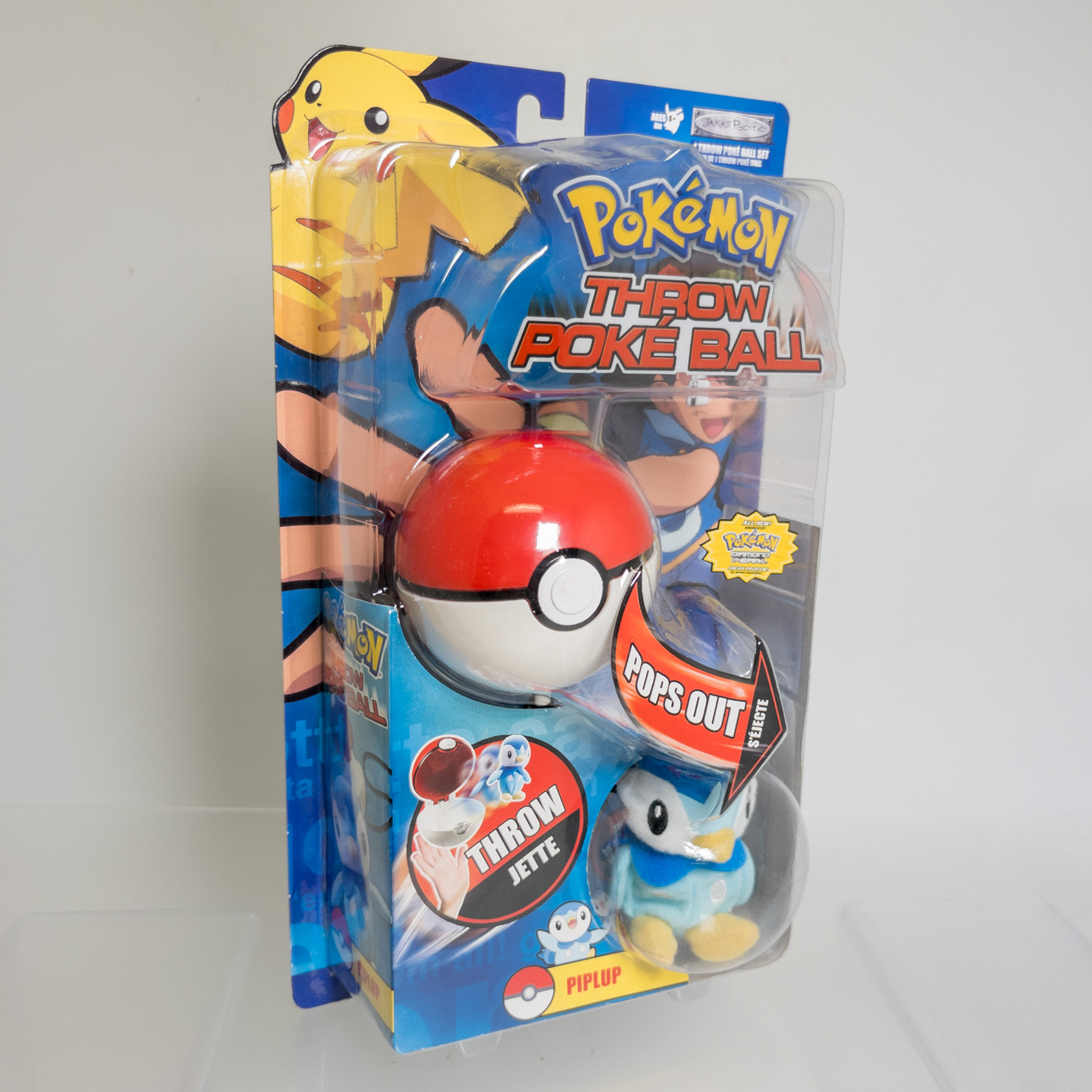 Jakks Pacific - Pokemon Series 2 - Throw Poke Ball PIPLUP *NON-MINT ...