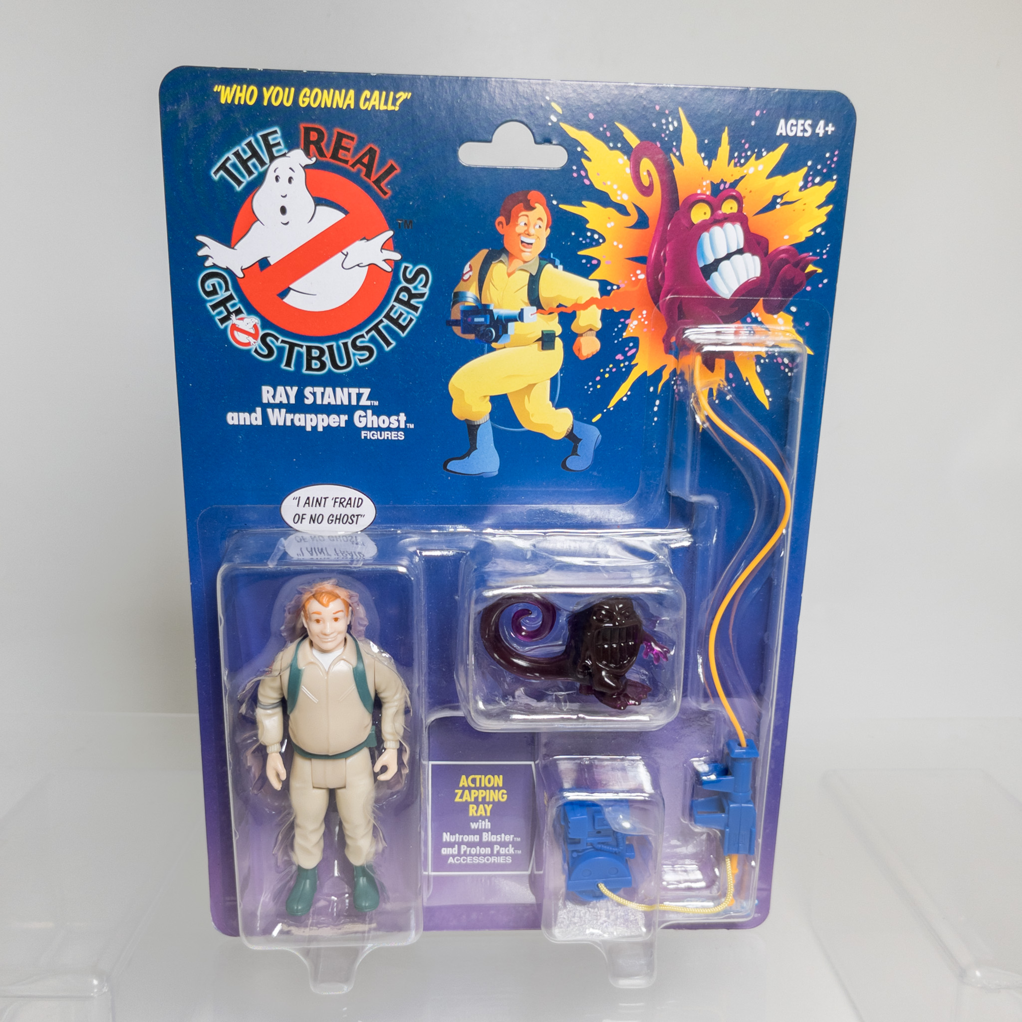 Kenner - The Real Ghostbusters Action Figure - RAY STANTZ & Wrapper ...