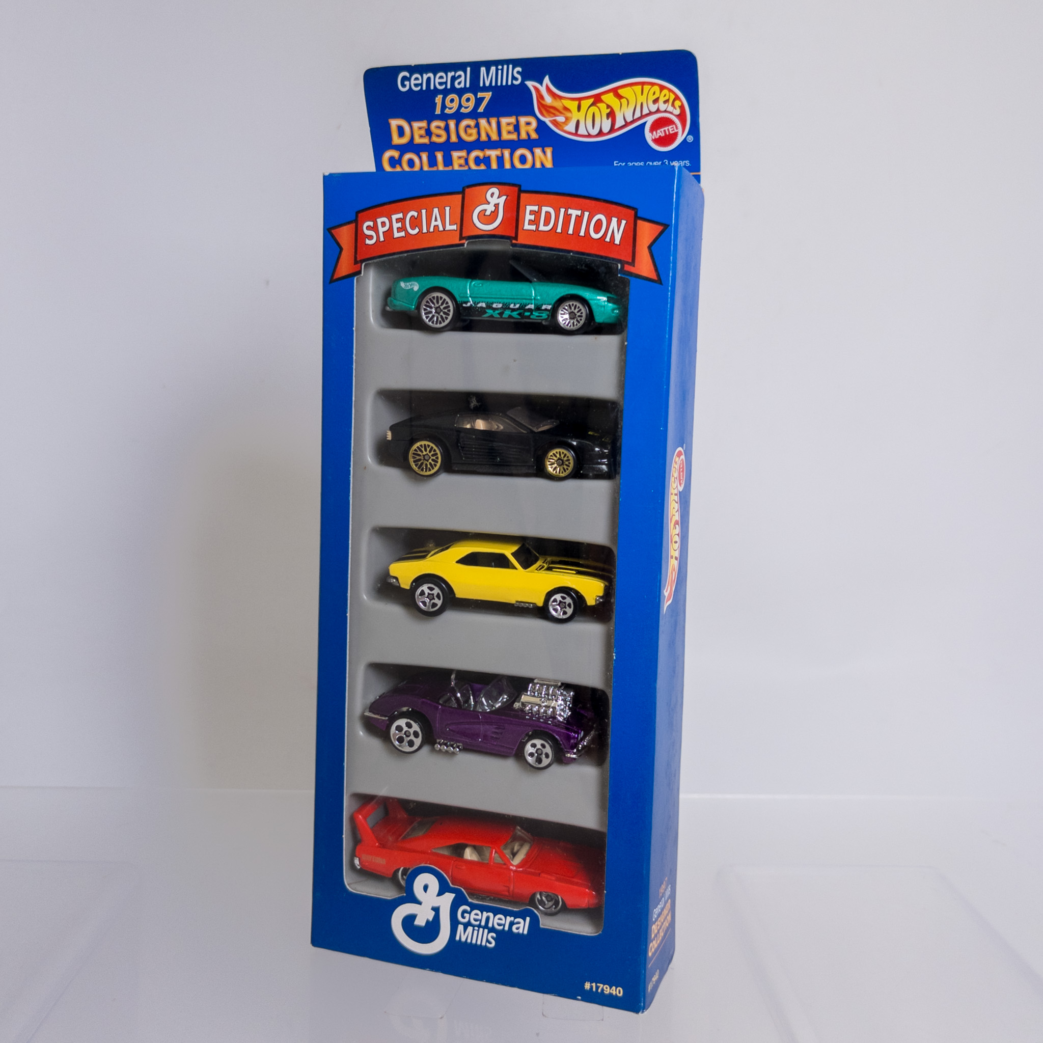 Mattel - Hot Wheels - General Mills 1997 Designer Collection 5-Pack ...