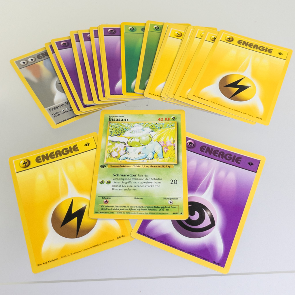 Wizards of the Coast - Lot of 30+ 1st Ed Base German Energy Pokemon ...