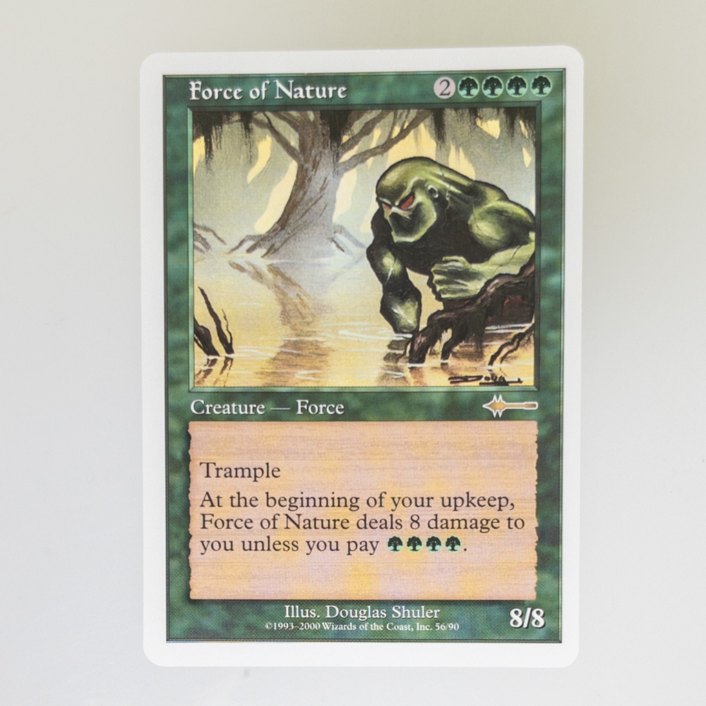 Magic the Gathering Card - Beatdown 56/90 - FORCE OF NATURE *NM ...