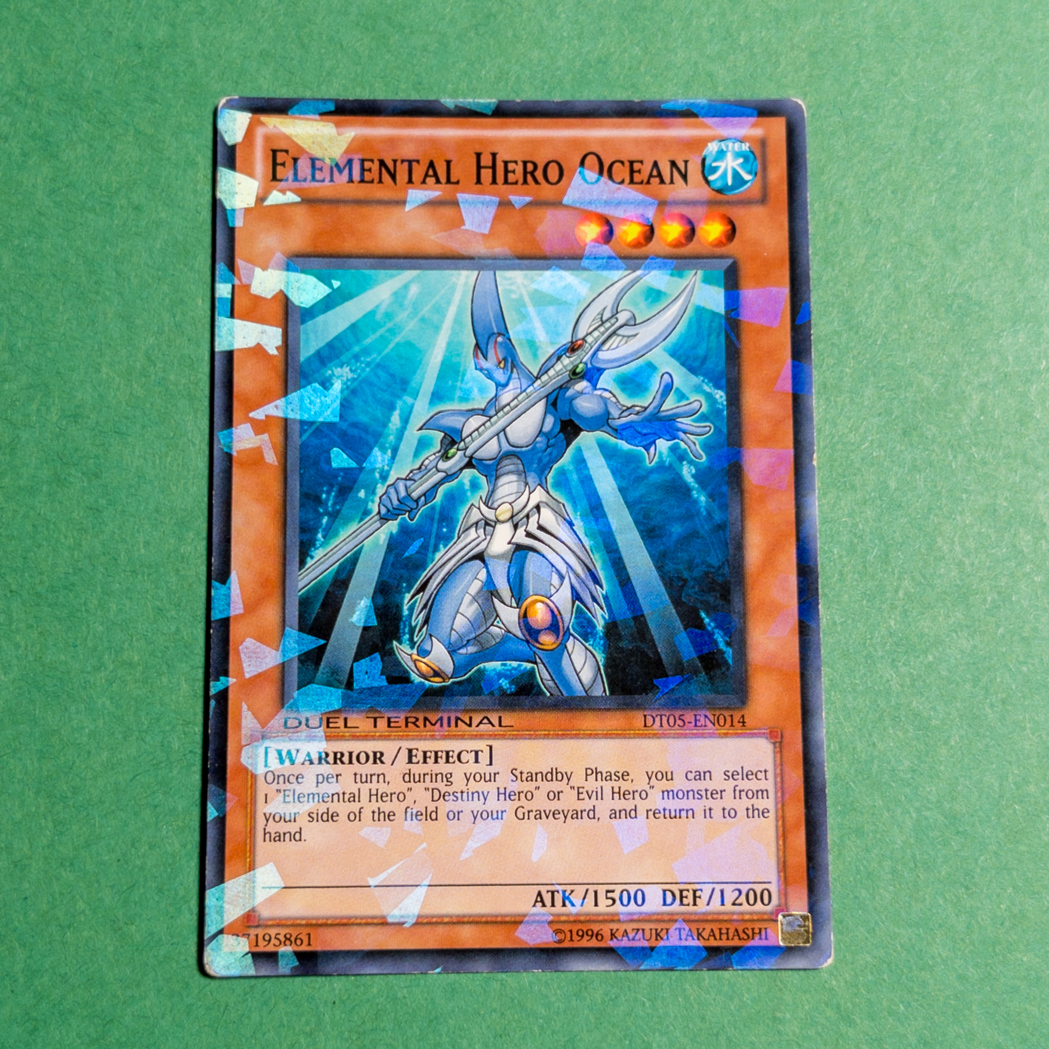 Yu-Gi-Oh Card - DT05-EN014 - ELEMENTAL HERO OCEAN (duel terminal normal ...
