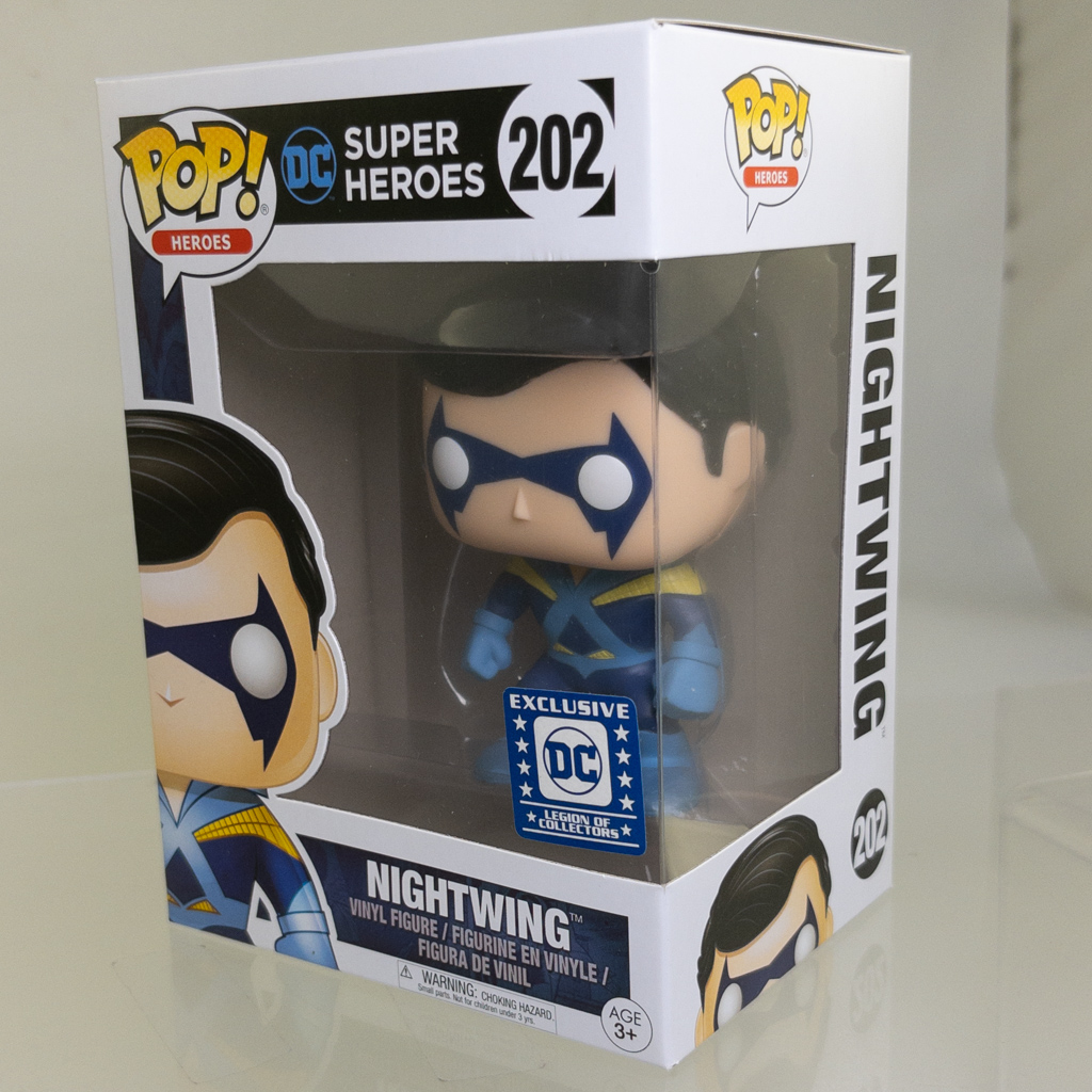 Funko POP! Heroes Vinyl Figure - DC Comics - NIGHTWING #202 (Exclusive ...