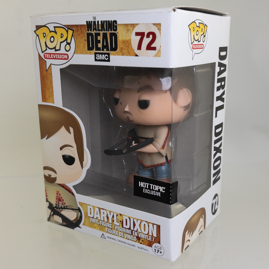 Funko POP! The Walking Dead - Vinyl Figure - DARYL DIXON (Poncho) #72 ...