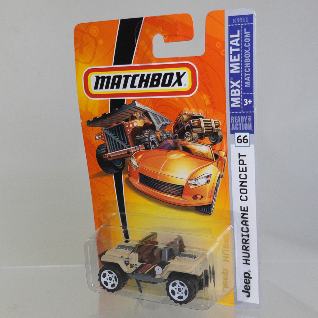 Mattel - Matchbox - MBX Metal Jeep Hurricane Concept Tan *NON-MINT ...