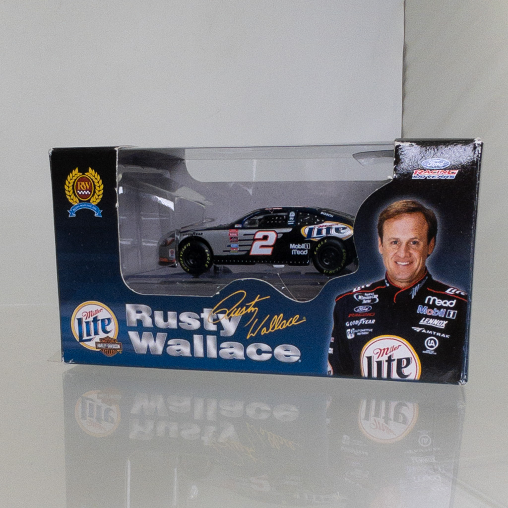 Action - 1/64 Scale - Rusty Wallace 2001 Taurus Miller Lite/Harley ...